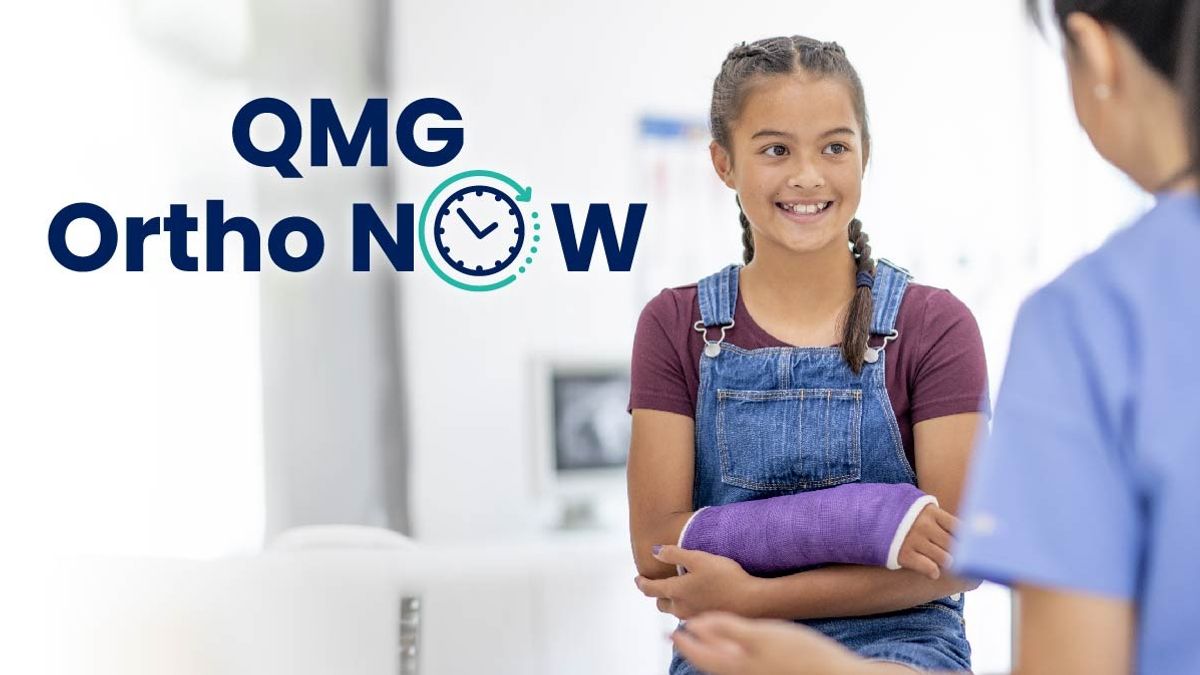 QMG Ortho Now: Immediate Access to Expert Orthopedic Care | Quincy ...